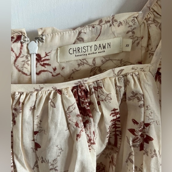 Christy Dawn | Dresses | Christy Dawn Addison Dress In Redwood Toile ...